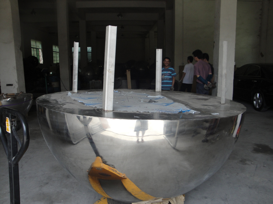 Stainless steel ball crown/cap