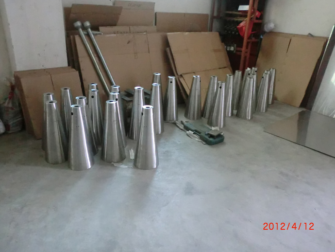 large Stainless steel vase