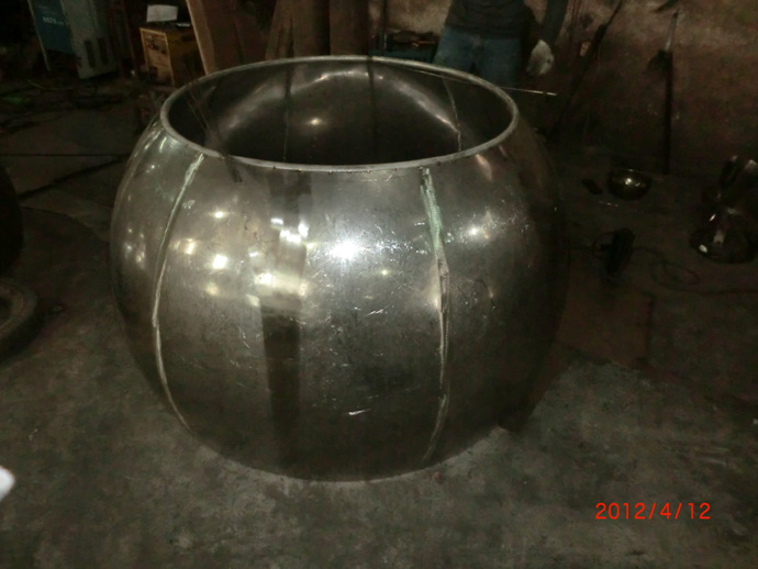 large Stainless steel vase
