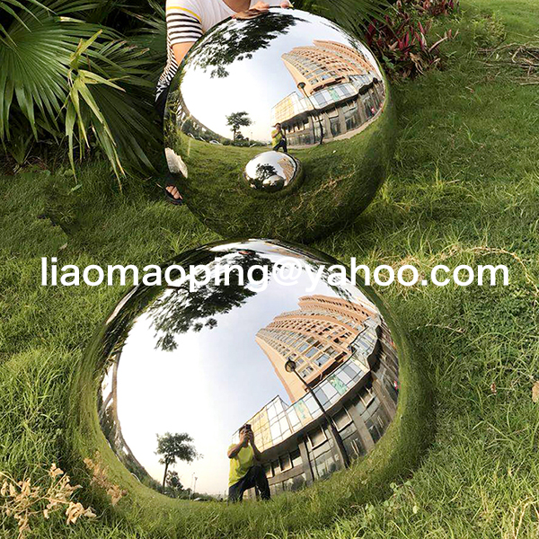 Steel hemispheres Mirror polished hemisphere