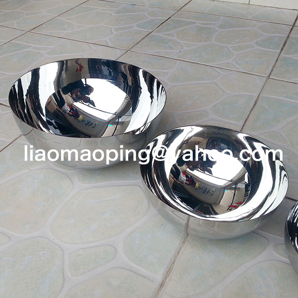 Stainless steel hemisphere Stainless steel half ball