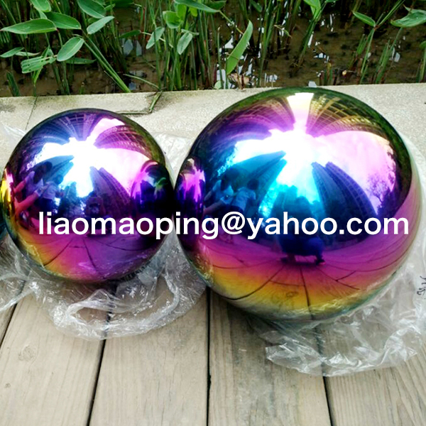 Stainless steel coloured ball Electroplating ball