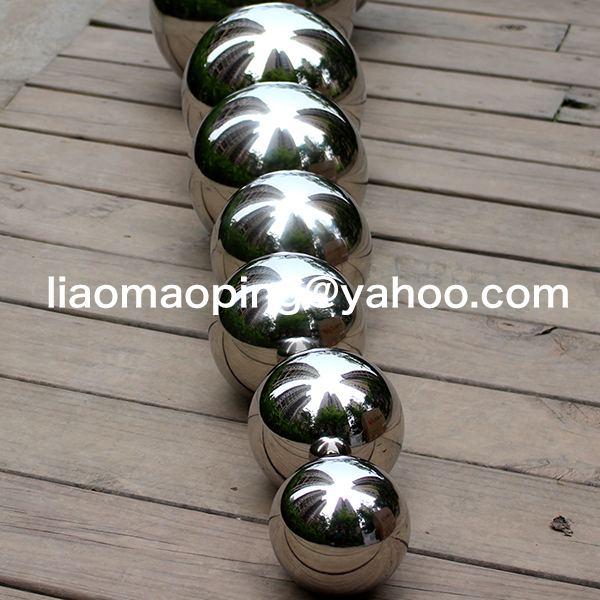 Stainless steel pool float sphere