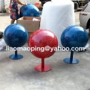 Stainless steel coloured ball Electroplating ball